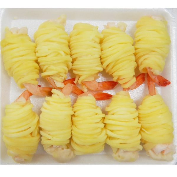 Potato Wrapped Shrimp » SEAFARM